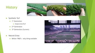 Synthetic Turf or Natural Grass Final Presentation | PPTX