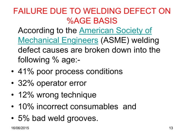 TYPES OF WELDING DEFECTS AND HOW TO PREVENT | PDF