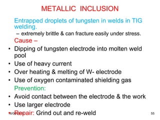 TYPES OF WELDING DEFECTS AND HOW TO PREVENT | PDF