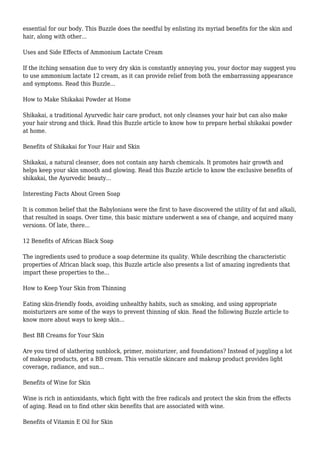 Skin Care | Buzzle.com