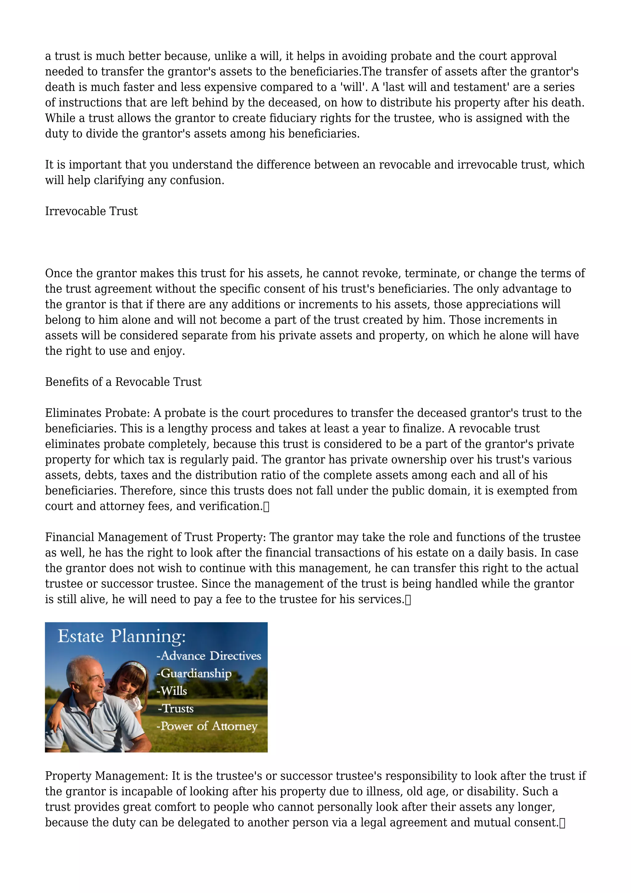 What is a Revocable Trust? | PDF