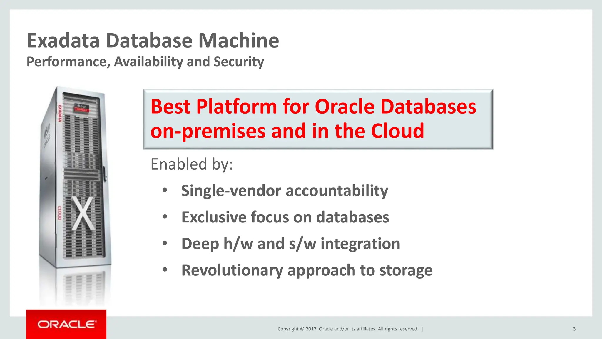 Exadata architecture and internals presentation | PPT