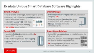 Exadata architecture and internals presentation | PPT