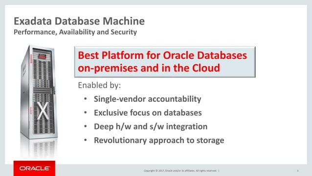 Exadata architecture and internals presentation | PPT | Databases | Computer Software and ...