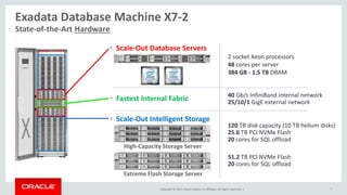 Exadata architecture and internals presentation | PPT