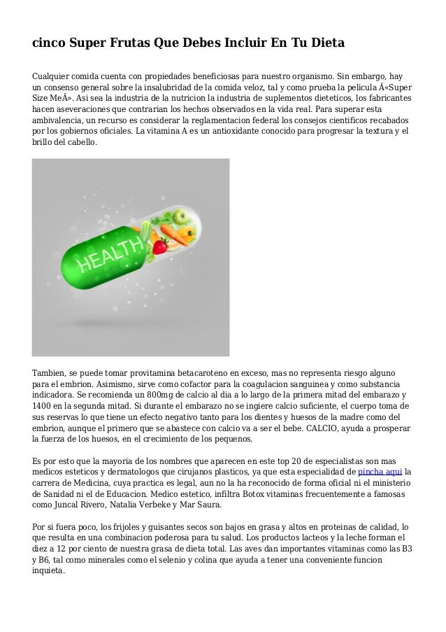 cinco Super Frutas Que Debes Incluir En Tu Dieta cinco Super Frutas Que Debes Incluir En Tu Dieta