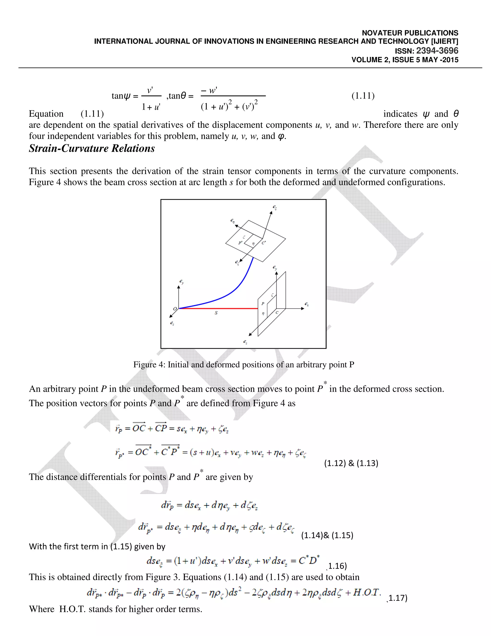 A REVIEW OF NONLINEAR FLEXURAL-TORSIONAL VIBRATION OF A CANTILEVER BEAM ...
