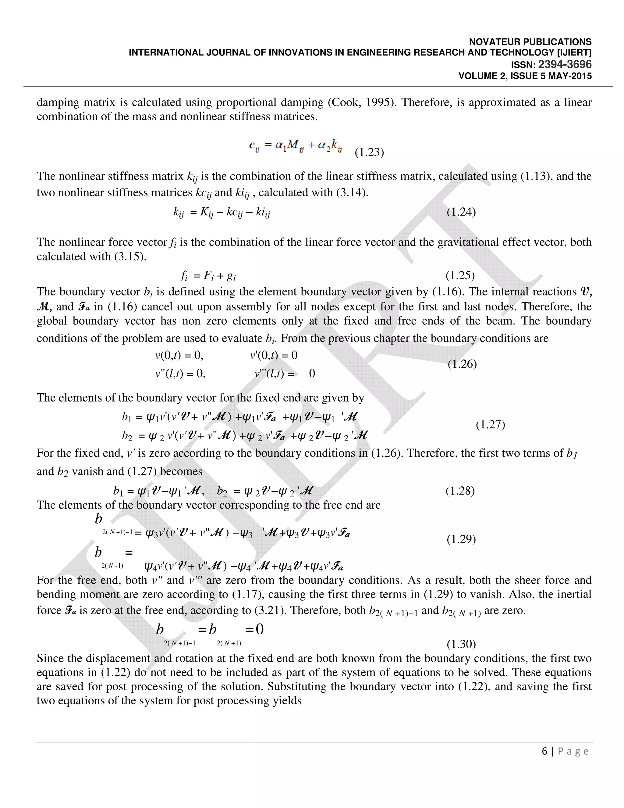 Study of numerical algorithm used to solve the equation of motion for ...