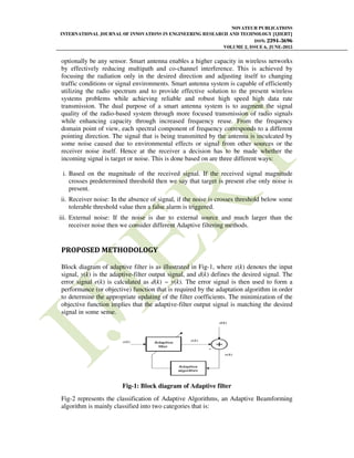 SIMULATIONS OF ADAPTIVE ALGORITHMS FOR SPATIAL BEAMFORMING | PDF