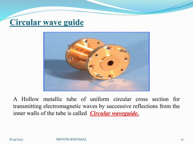 waveguides-ppt | PPTX | Physics | Science