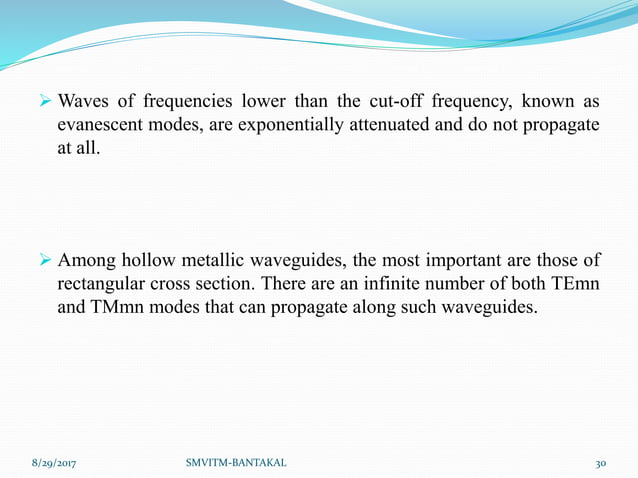 waveguides-ppt | PPTX | Physics | Science