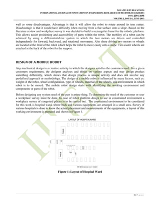 DESIGN OF A DIFFERENTIAL DRIVE MOBILE ROBOT PLATFORM FOR USE IN CONSTRAINED ENVIRONMENTS | PDF
