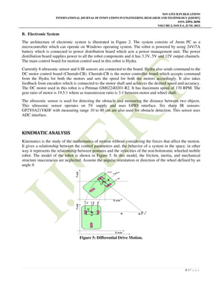 DESIGN OF A DIFFERENTIAL DRIVE MOBILE ROBOT PLATFORM FOR USE IN CONSTRAINED ENVIRONMENTS | PDF