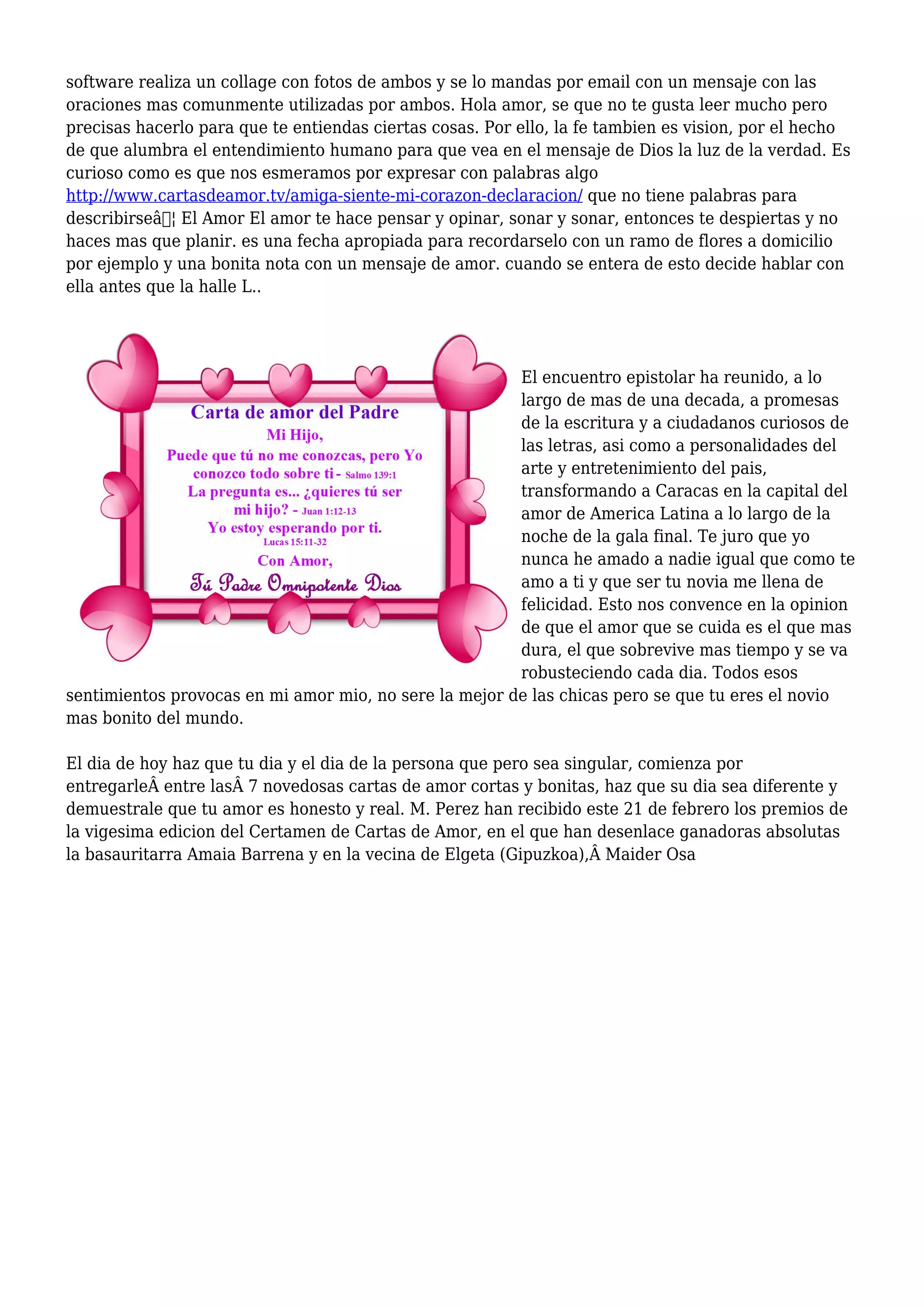Carta De Despedida A Un Viejo Amor. Capitulo 6 | PDF