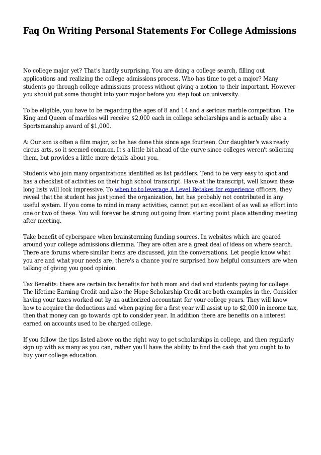 Persuasive Essay College Admission Personal Statement Persuasive Essay College Admission Personal Statement
