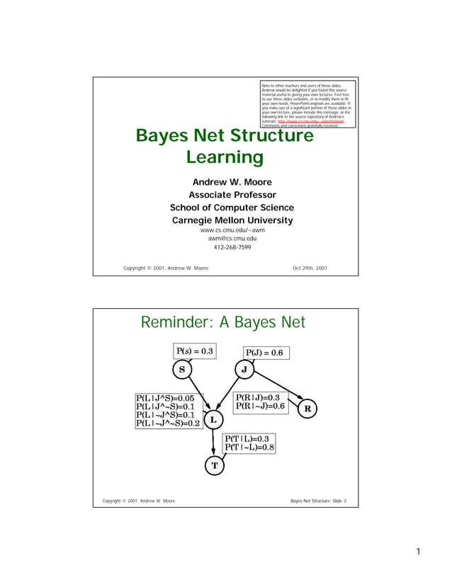 Learning Bayesian Networks | PDF Learning Bayesian Networks | PDF