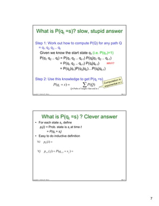 Hidden Markov Models | PDF