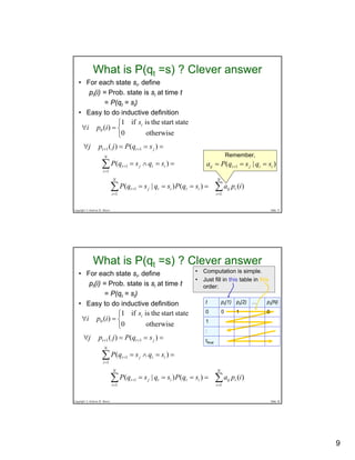 Hidden Markov Models | PDF