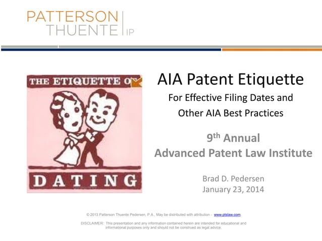 AIA Patent Etiquete | PDF
