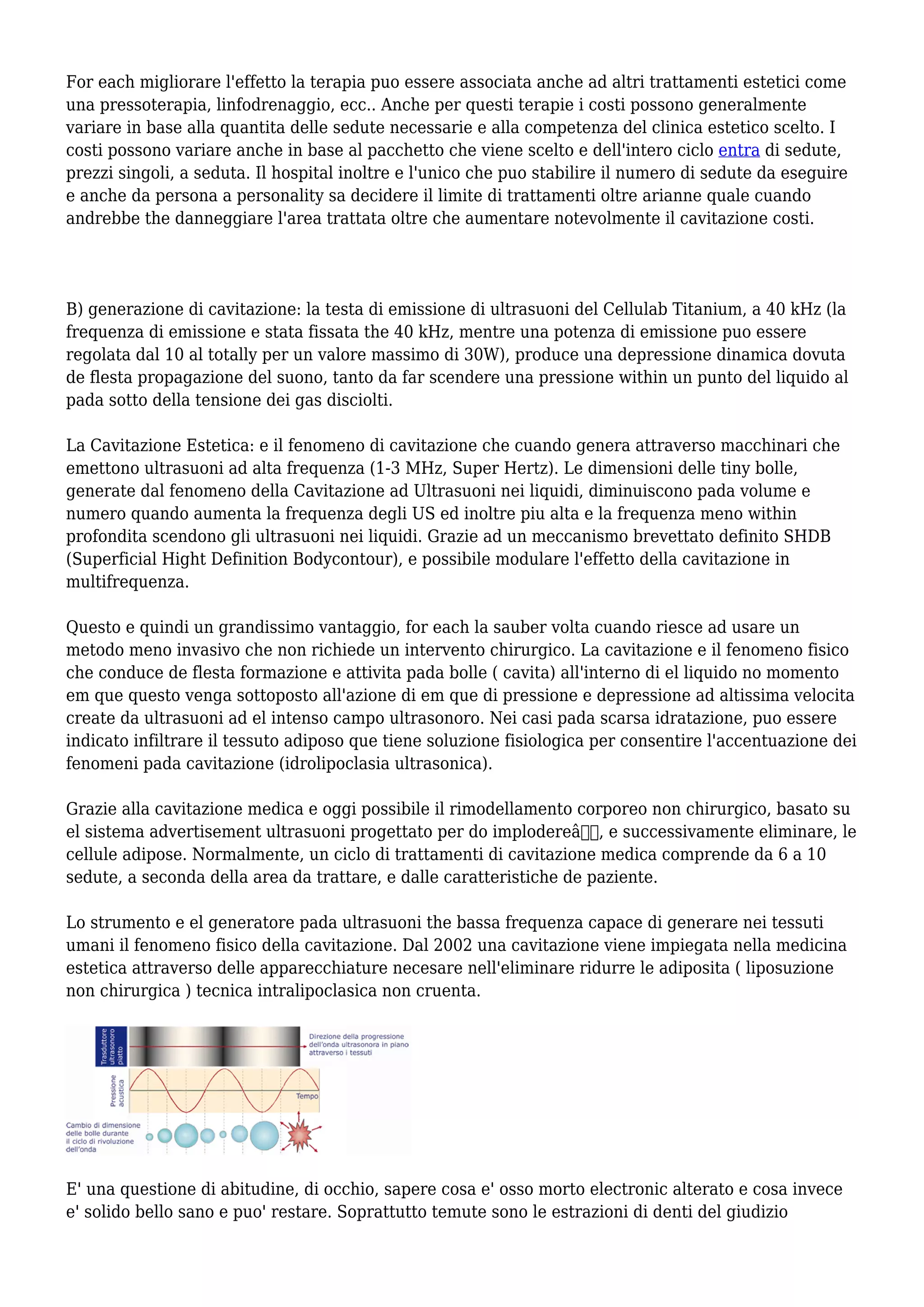 Cavitat, Liposcultura Con Cavitazione Ad Ultrasuoni, Funziona ...