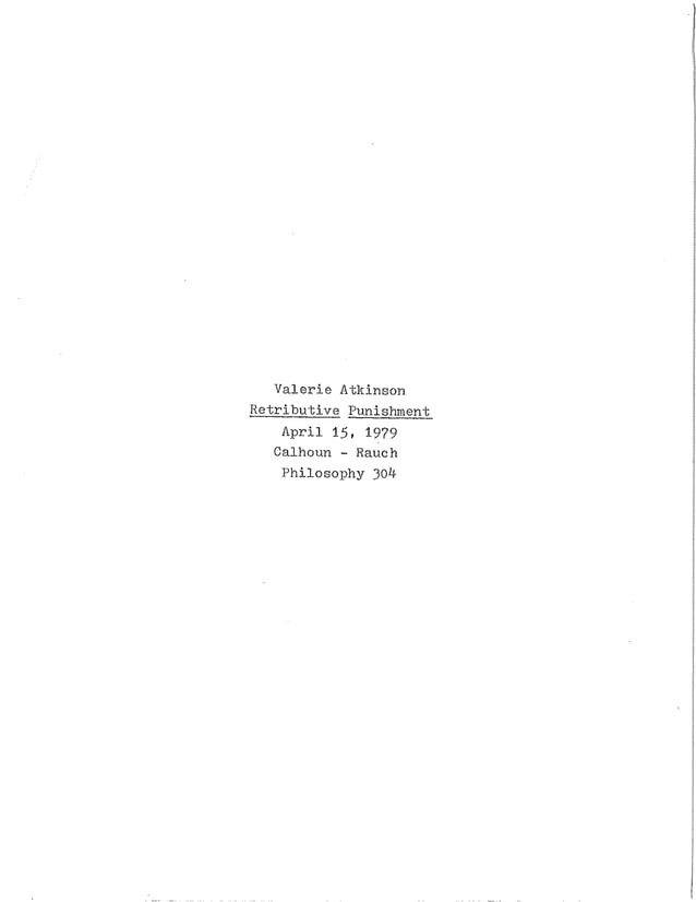 Retribution | PDF