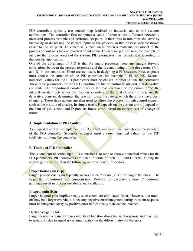 PARAMETER IDENTIFICATION AND MODELLING OF SEPARATELY EXCITED DC MOTOR | PDF