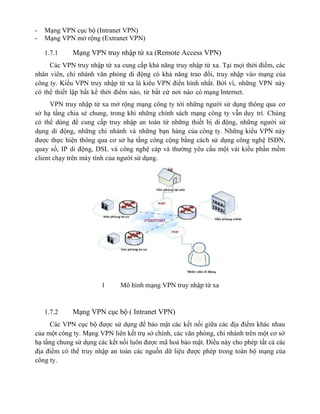 Đồ án Xây dựng hệ thống bảo mật mạng VPN/IPSEC | PDF