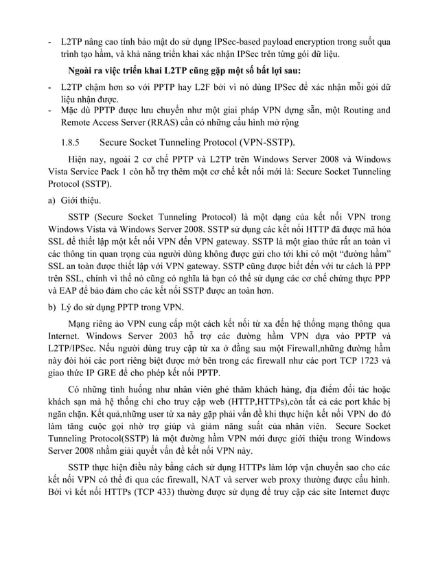 Đồ án Xây dựng hệ thống bảo mật mạng VPN/IPSEC | PDF
