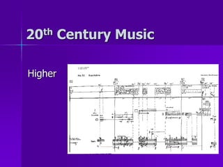 Presentation modern music in western history | PPT