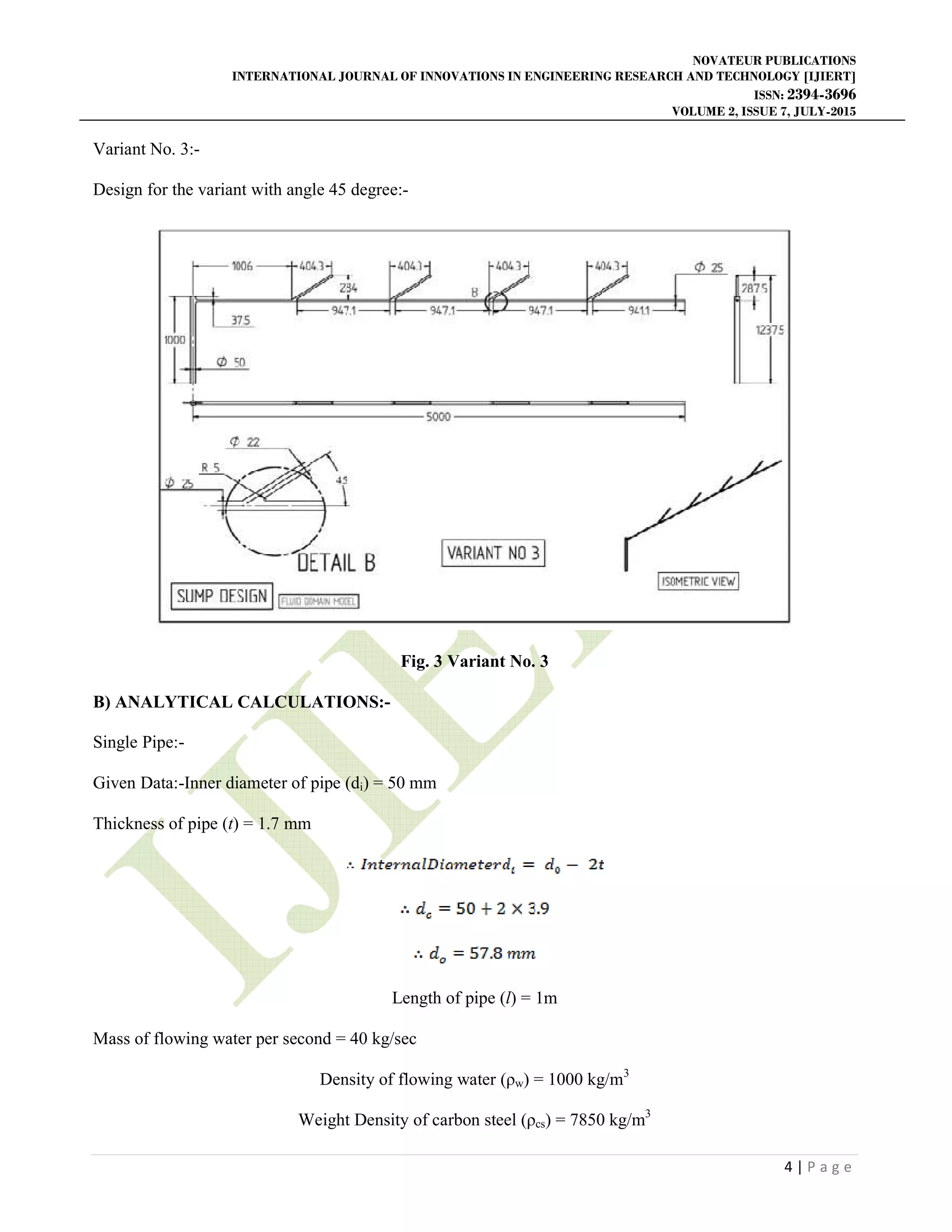 FLOW DISTRIBUTION NETWORK ANALYSIS FOR DISCHARGE SIDE OF CENTRIFUGAL PUMP | PDF