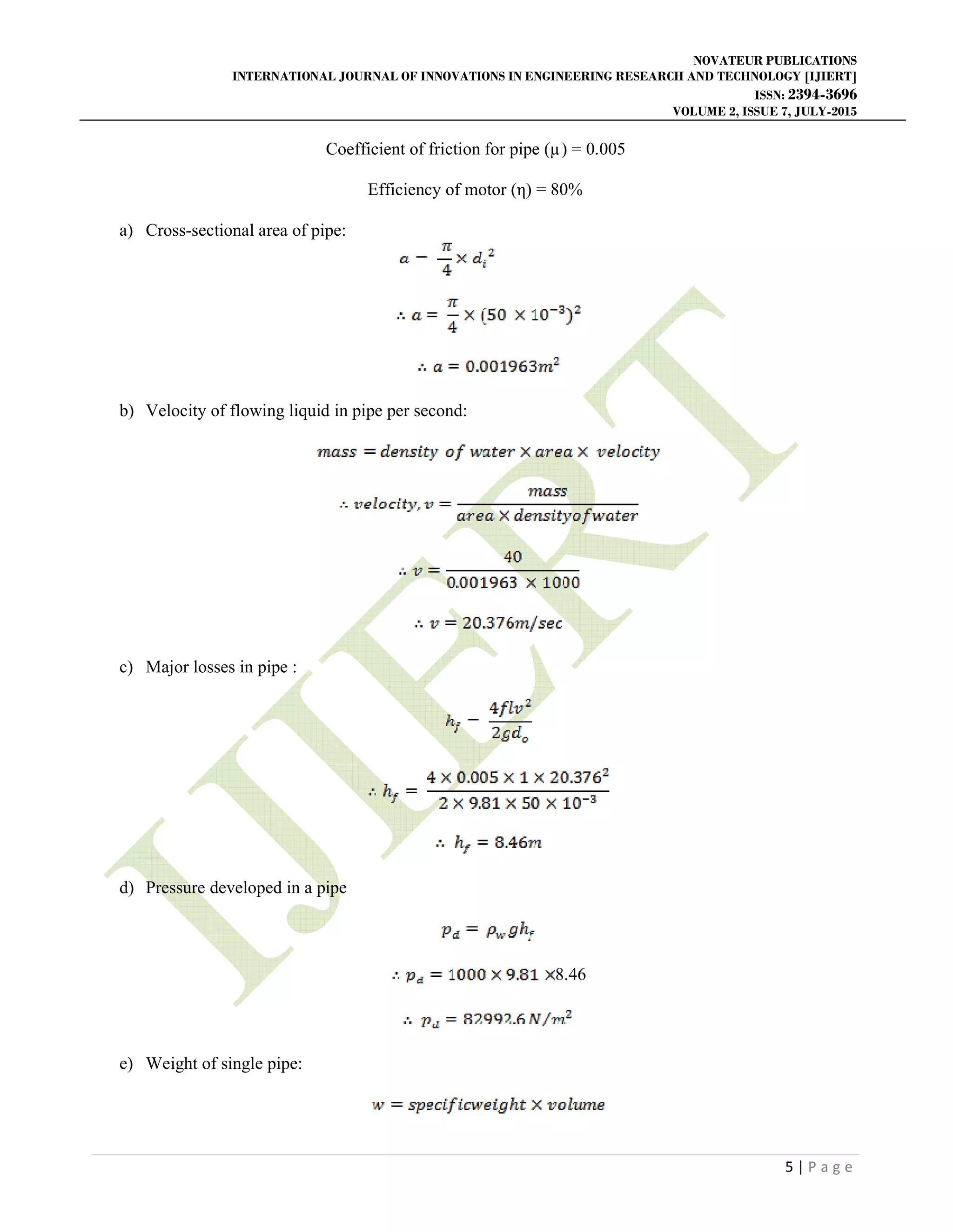 FLOW DISTRIBUTION NETWORK ANALYSIS FOR DISCHARGE SIDE OF CENTRIFUGAL PUMP | PDF