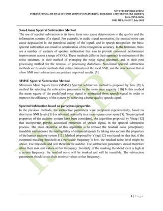 A REVIEW OF LPC METHODS FOR ENHANCEMENT OF SPEECH SIGNALS | PDF