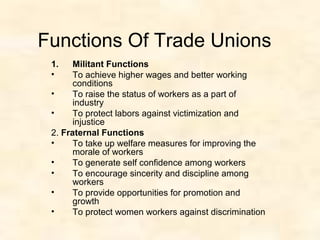 trade-union-in-indiappt | PPT