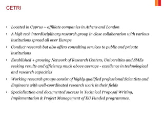 CETRI profile_2015_Q4 | PPTX