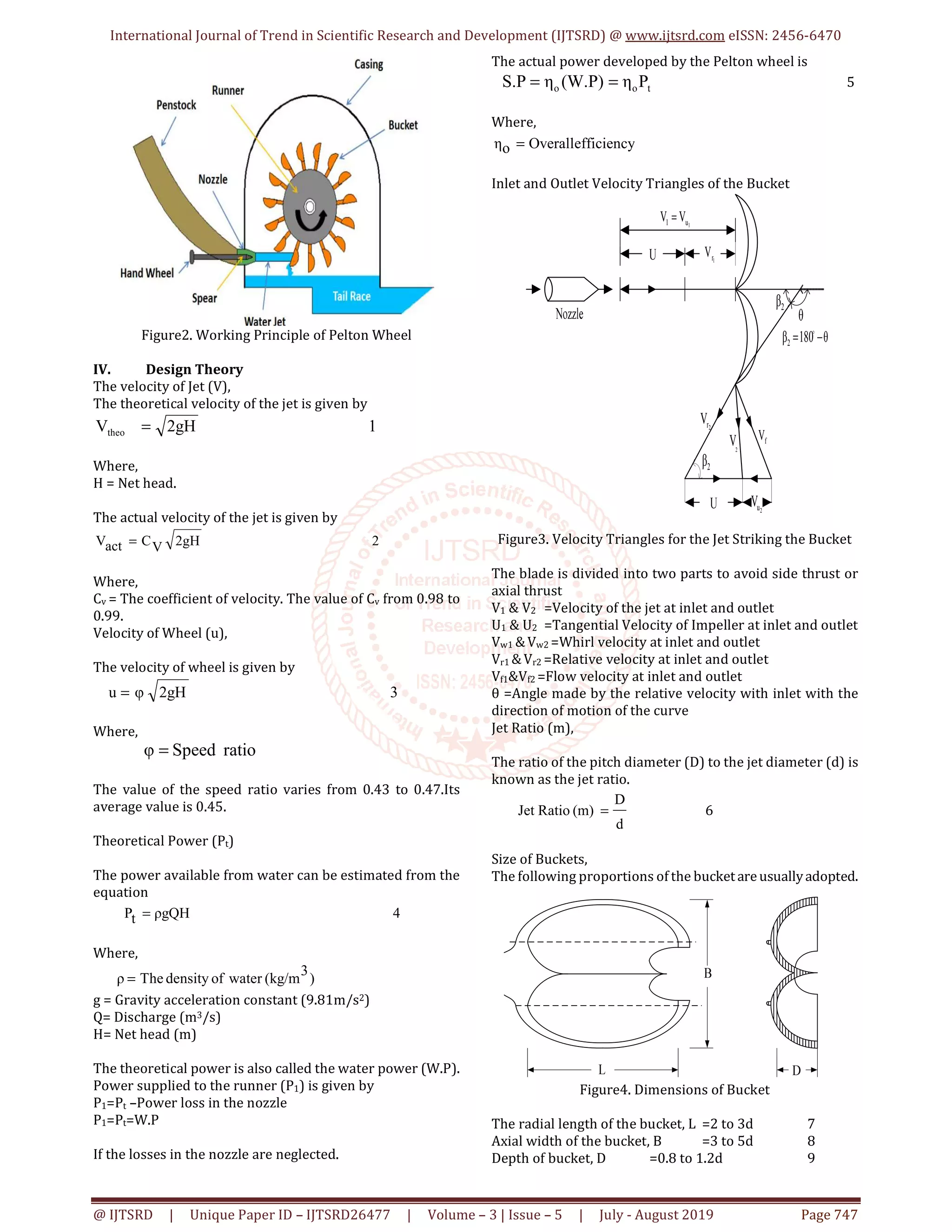 Design and Analysis of Pelton Wheel | PDF