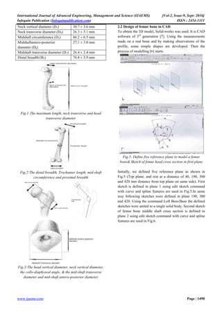 3 Dimensional Virtual Modelling of Human Femur Bone with Prosthetic Plate and Screws | PDF
