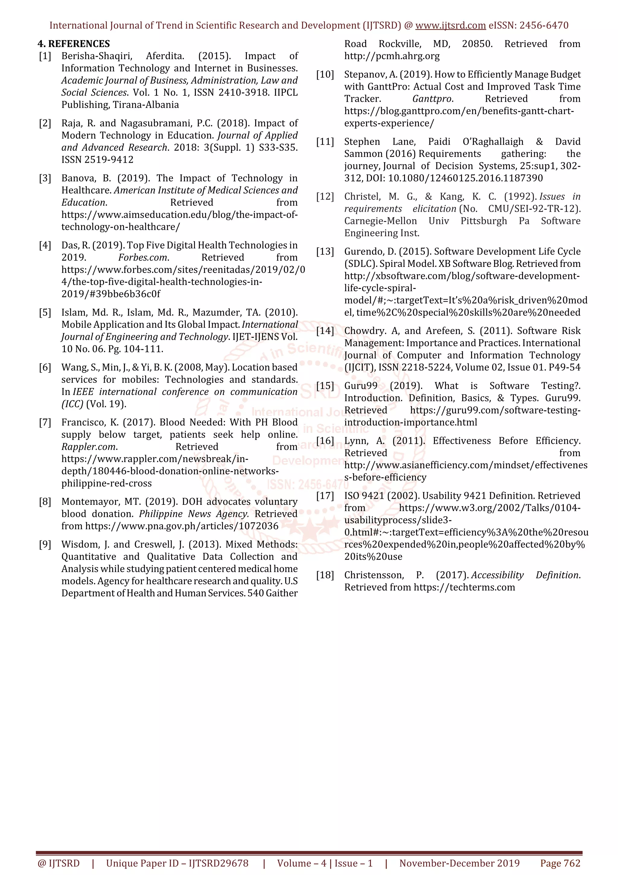 Dug-Uhay: A Blood Donor Finder Application | PDF