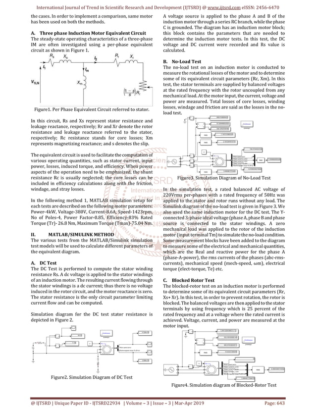 Identifying Three Phase Induction Motor Equivalent Circuit Parameters from Nameplate Data by ...