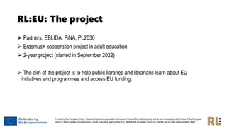 Connecting libraries to EU resources | PPT