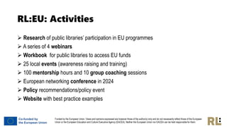 Connecting libraries to EU resources | PPT