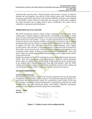 PERFORMANCE OF LFAC SYSTEM FOR STEADY STATE | PDF