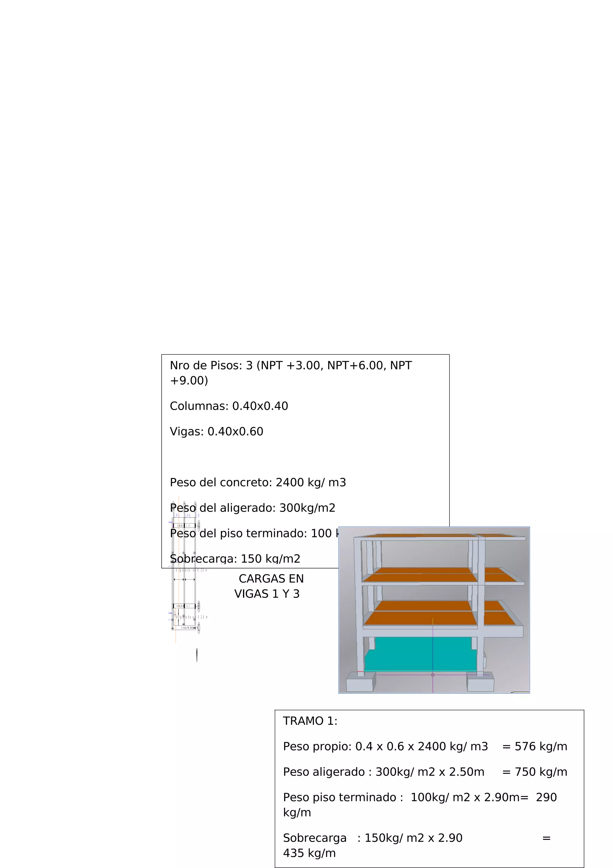 metrado de cargas | PDF