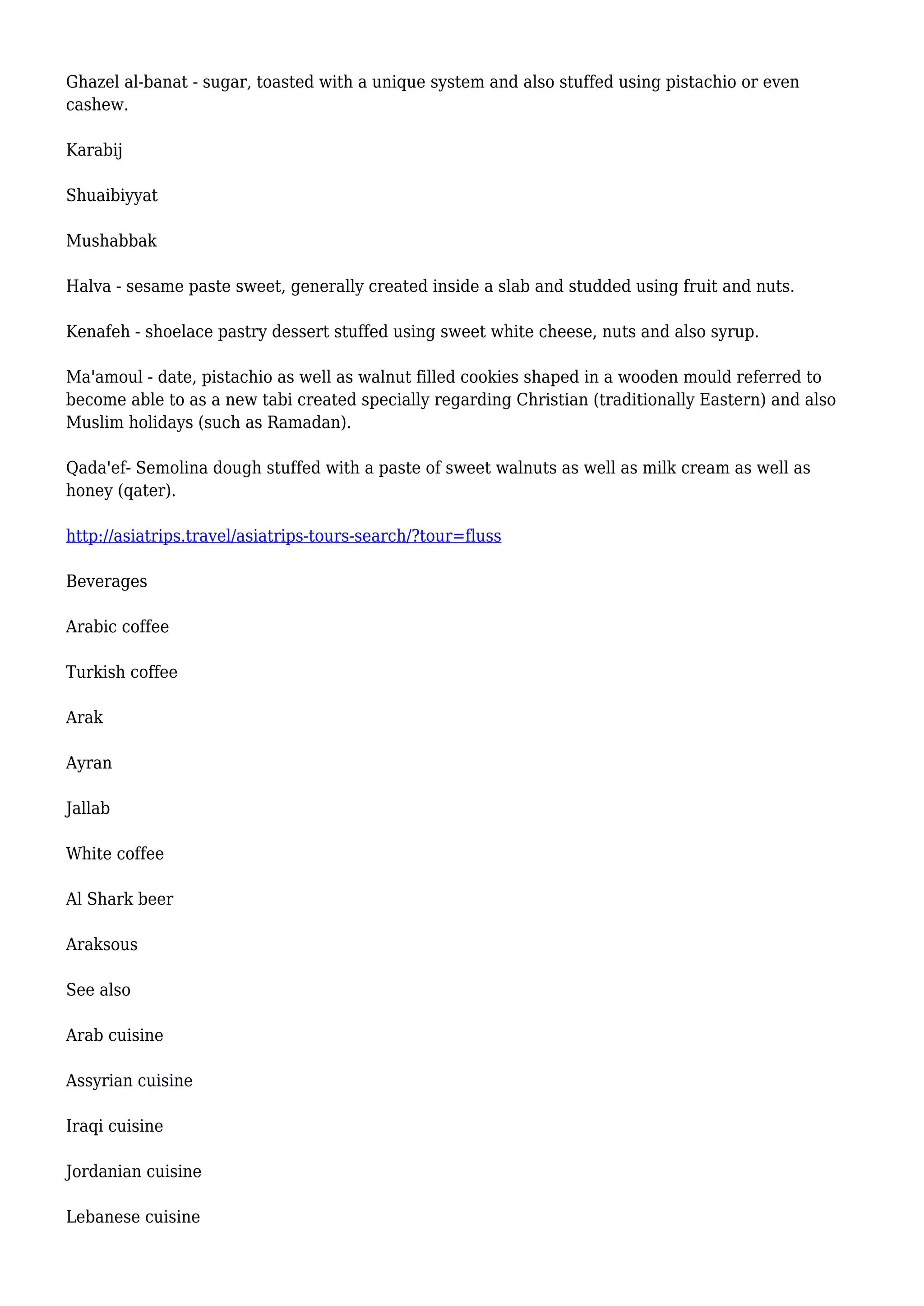 Syrian Cuisine - Roll Formers | PDF