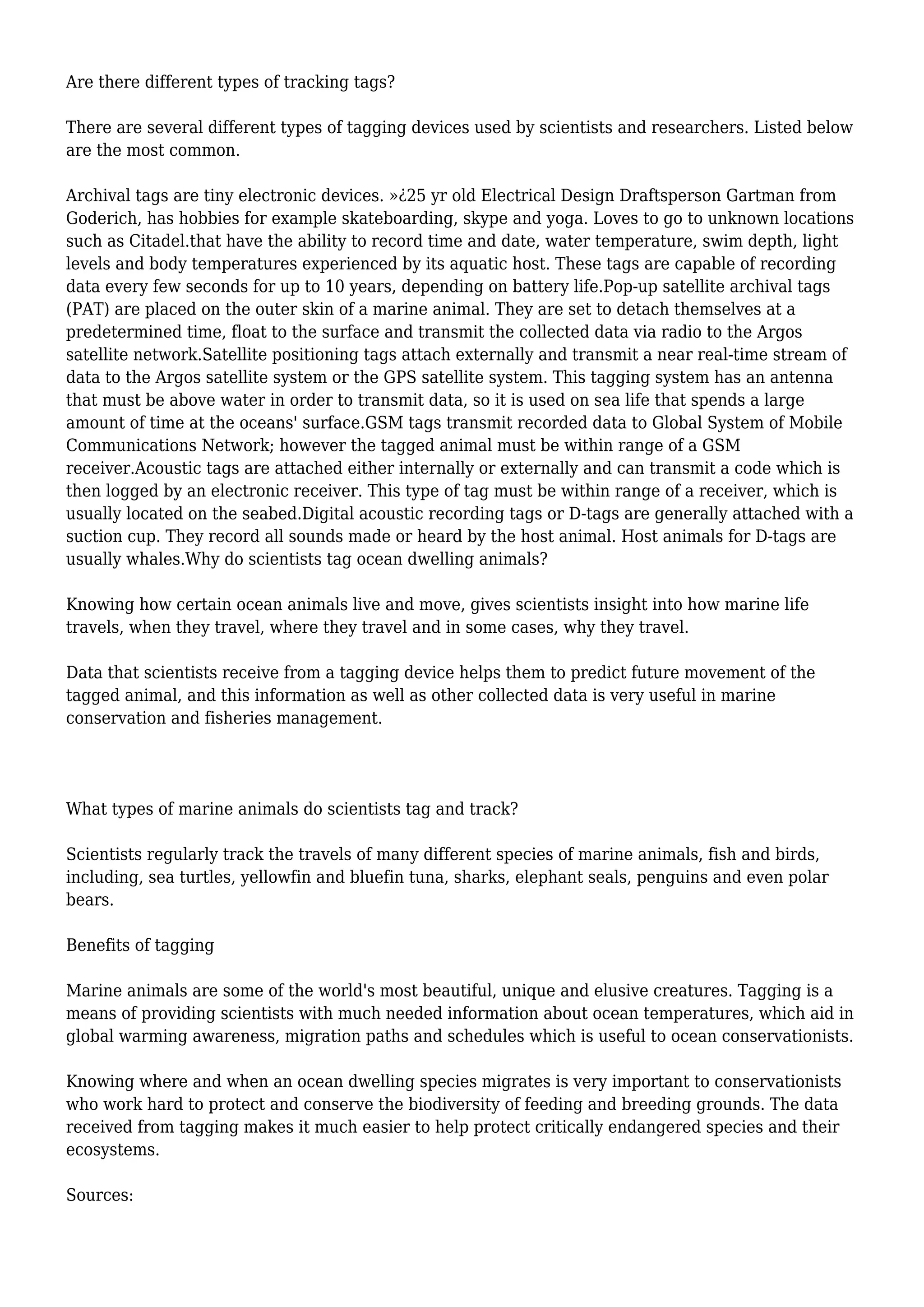 What is Tagging, and Why is it Important to Scientists? | PDF