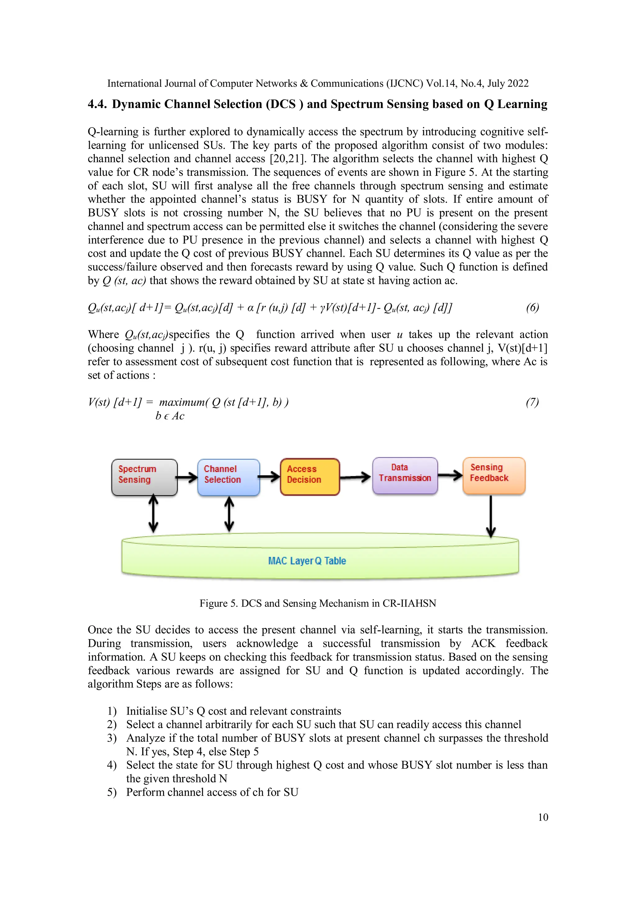 Cross Layering using Reinforcement Learning in Cognitive Radio-based Industrial Internet of Ad ...