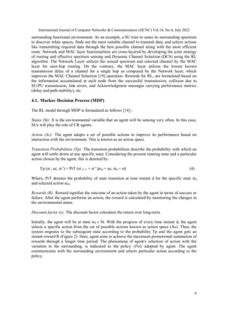 Cross Layering using Reinforcement Learning in Cognitive Radio-based Industrial Internet of Ad ...