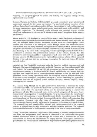 Energy Aware Talented Clustering with Compressive Sensing (TCCS) for Wireless Sensor Networks | PDF