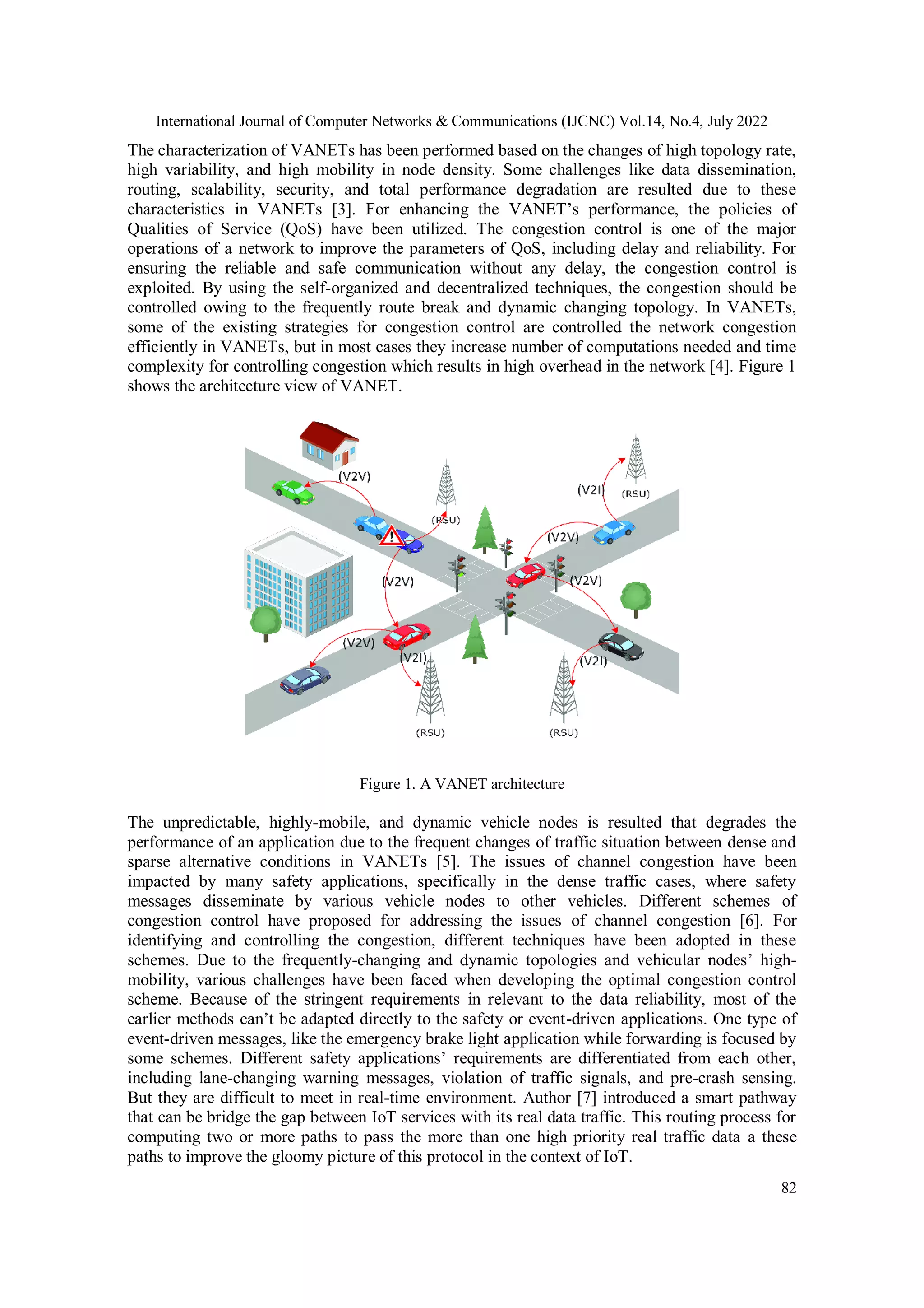 Cross Layer based Congestion Free Route Selection in Vehicular Ad Hoc Networks | PDF