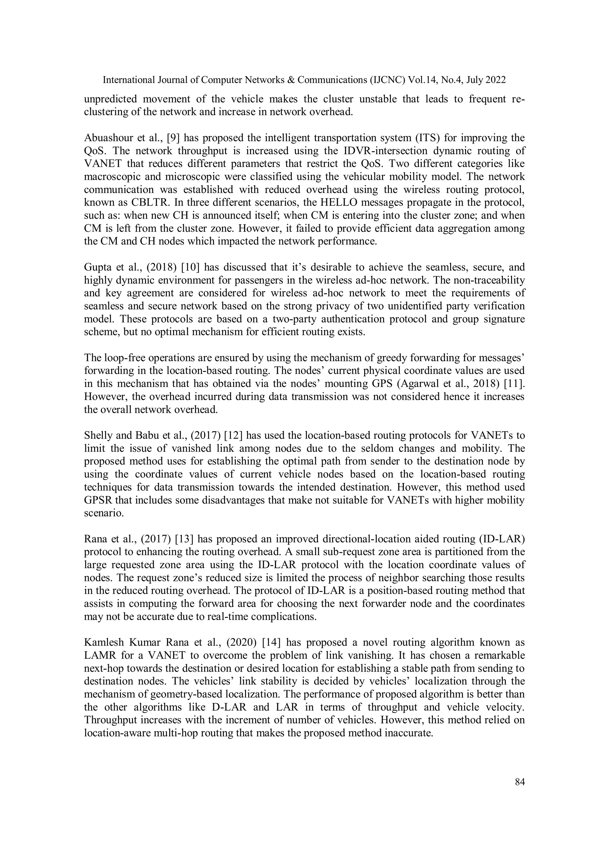 Cross Layer Based Congestion Free Route Selection In Vehicular Ad Hoc