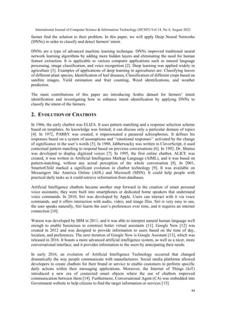 ARABIC DATASET FOR FARMERS' INTENT IDENTIFICATION TOWARD DEVELOPING A CHATBOT | PDF